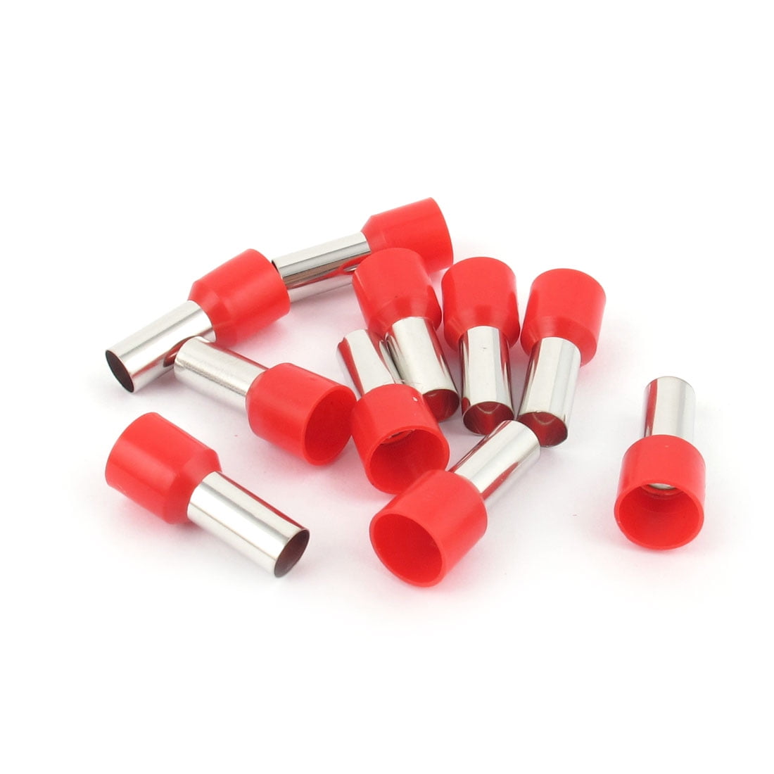 10pcs Wire Crimp Connector Terminal Insulated Ferrule E16-12 6AWG 16mm2 ...