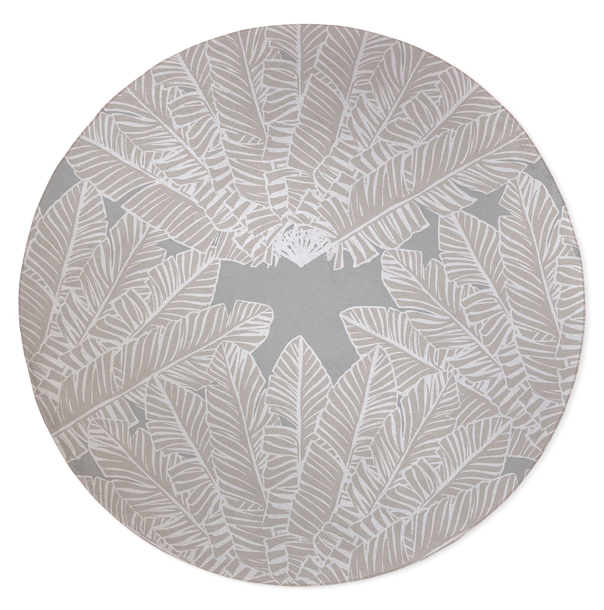 BANANA LEAVES GREY Outdoor Rug By Kavka Designs - Walmart.com