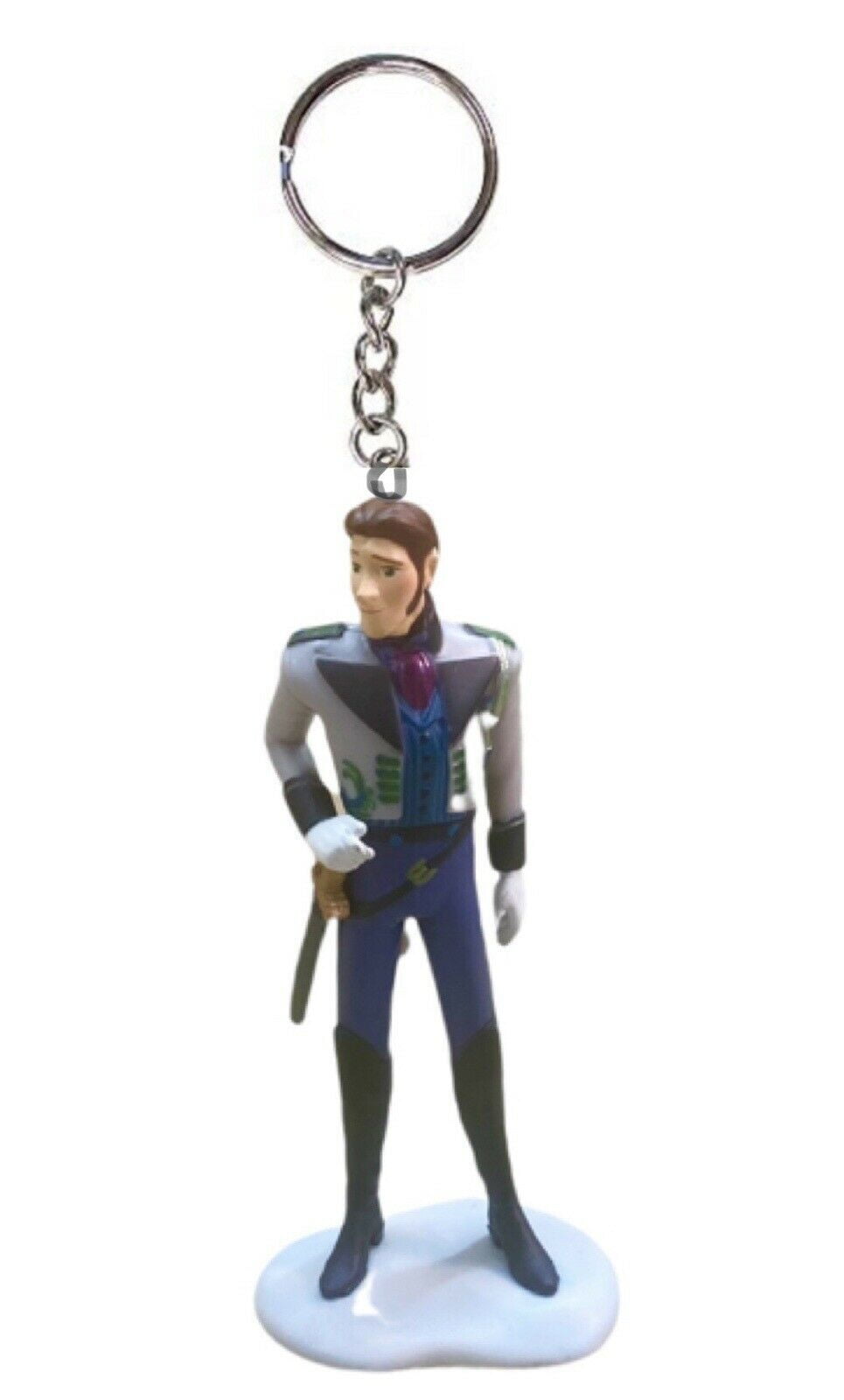 Frozen Hans PVC Key Ring Keychain FIGURINE Figure Charm Ornament Anna ...