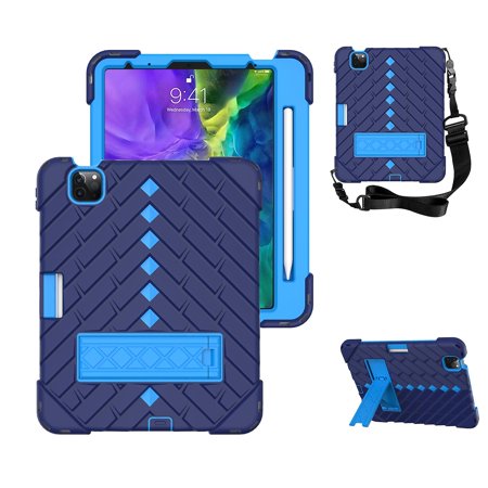 Rhombus Design Pc + Tpu Hybrid Tablet Shell Case With Kickstand And ...