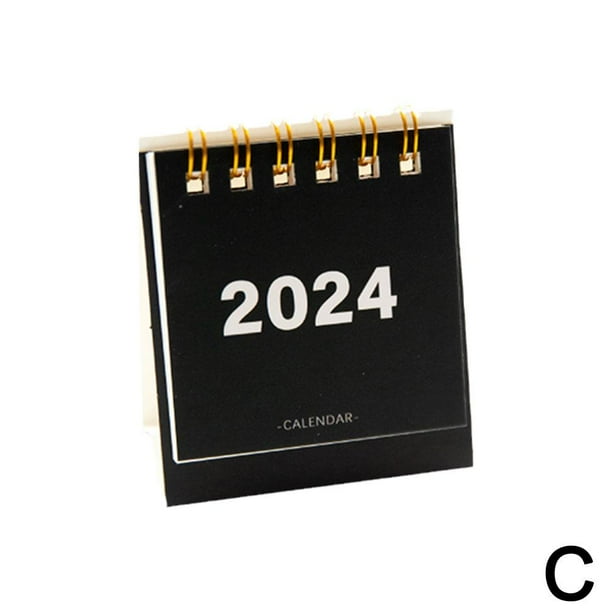 Mini Calendar 2024, Small Desktop Calendar Mini Daily Schedule, Small ...
