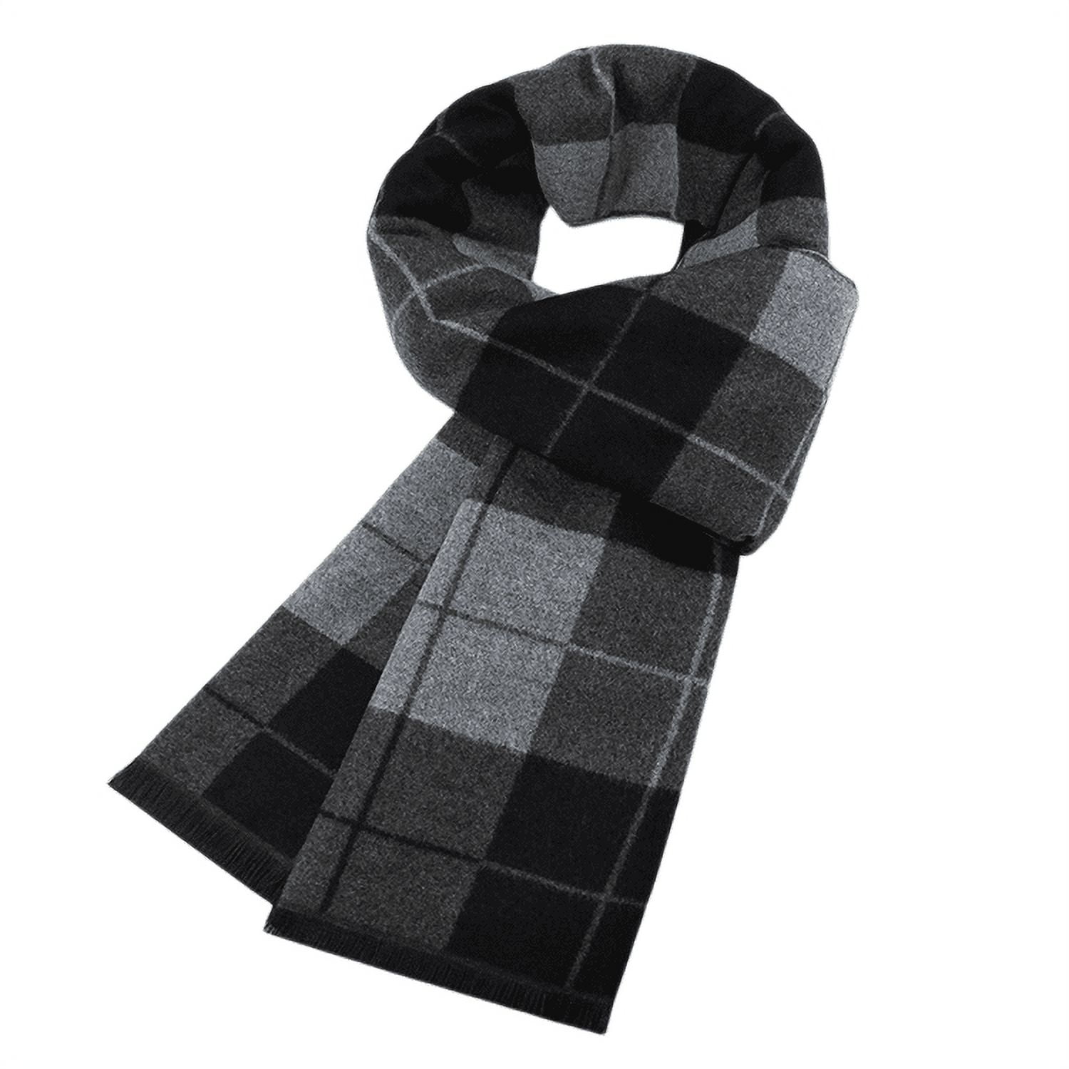 Click here for Unbranded Wekity Mens Scarf Wool Blend Winter Warm... prices