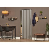 Spectrum Sienna PVC Accordion Folding Door 36"wide x 80"high Timber ...