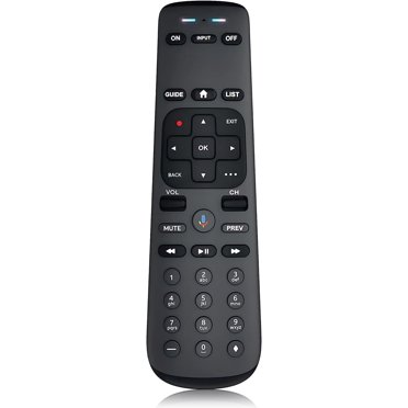 AT&T TV Voice Activated Remote Control, Black, RC82V for C71KW Receiver ...