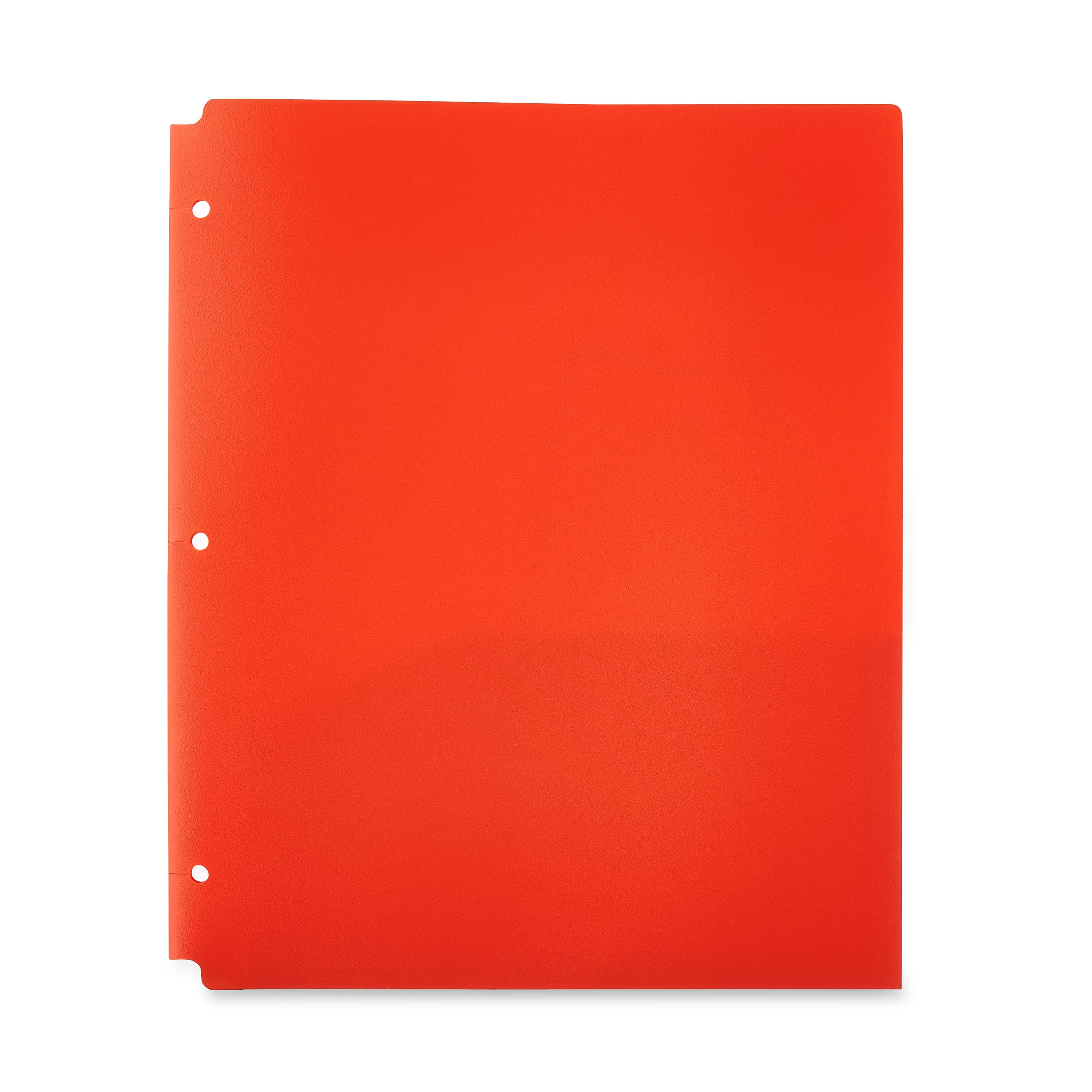 Pen+Gear 2-Pocket Poly Folders, Orange, 9.4" x 11.4", 50 Pack - Walmart.com