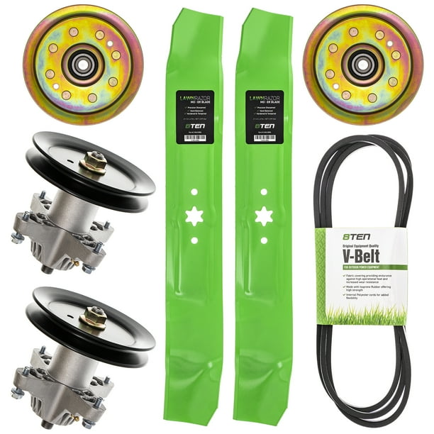 8TEN Deck Blade Spindle Idler Kit for Cub Cadet MTD Troy-Bilt 756-04129C MK1001790 - Walmart.com