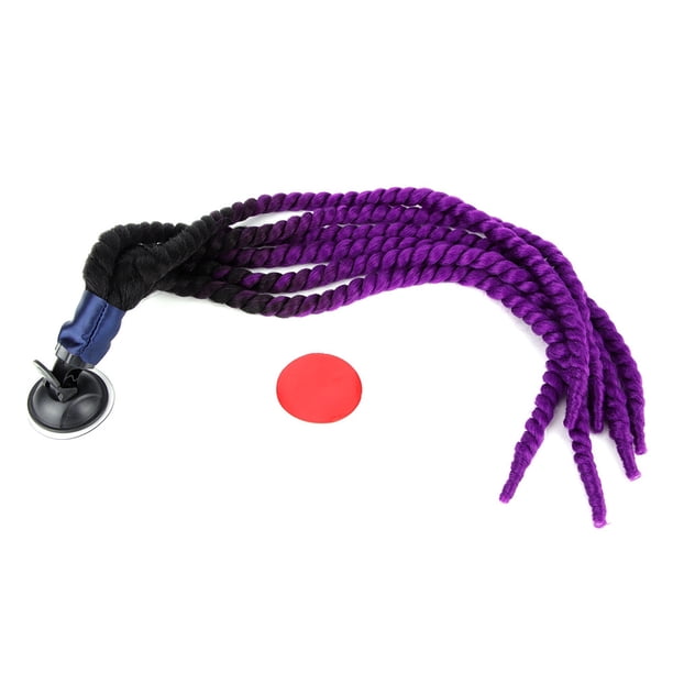 70 cm/27,6 pulgadas casco pelo cola de caballo trenzas decoración de ...