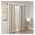 Blackout Curtain Panel - Jacquard Marble Design - Total Light Blocking ...