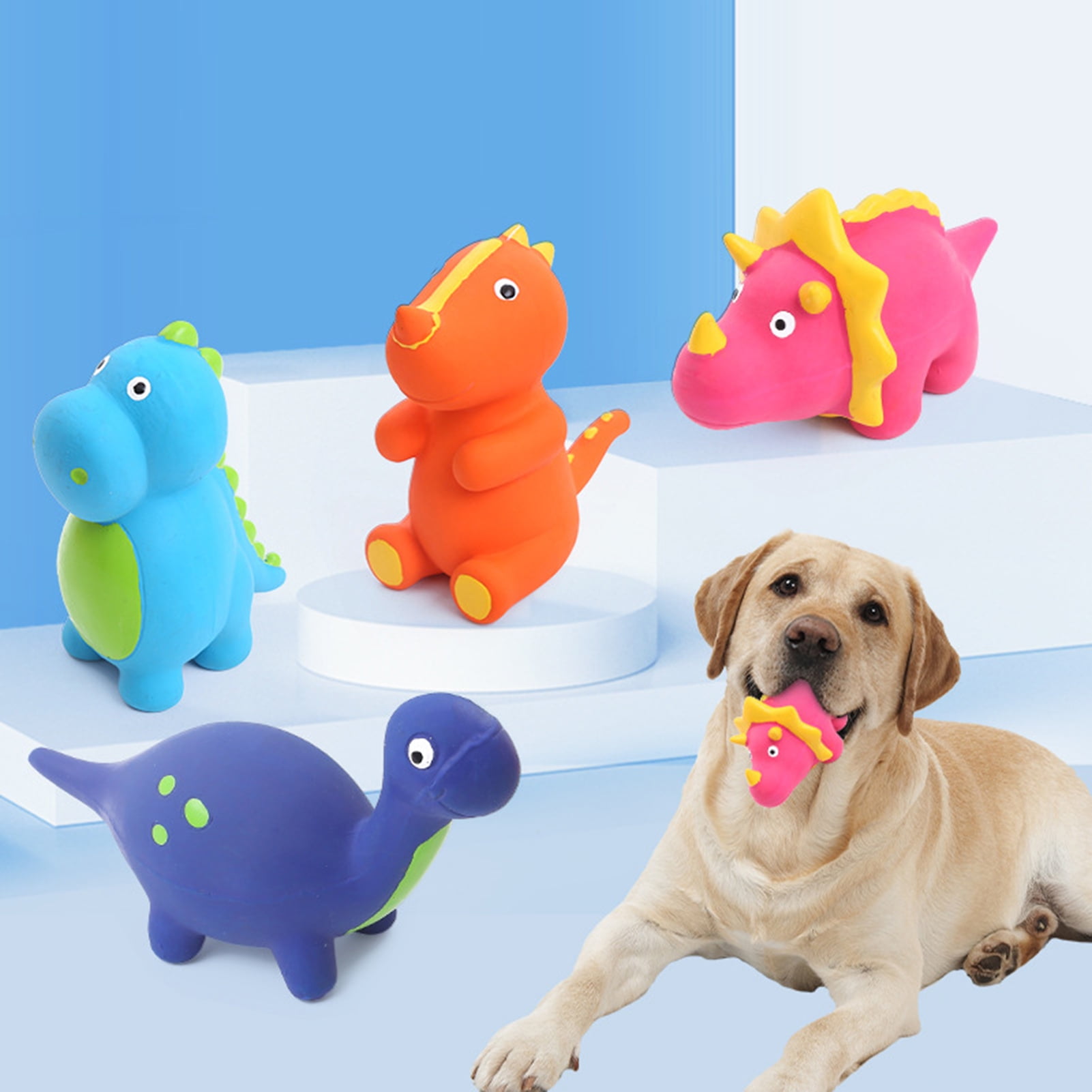 Waroomhouse Dog Sounding Toy Wear-resistant Soft Funny Voice Lovely ...