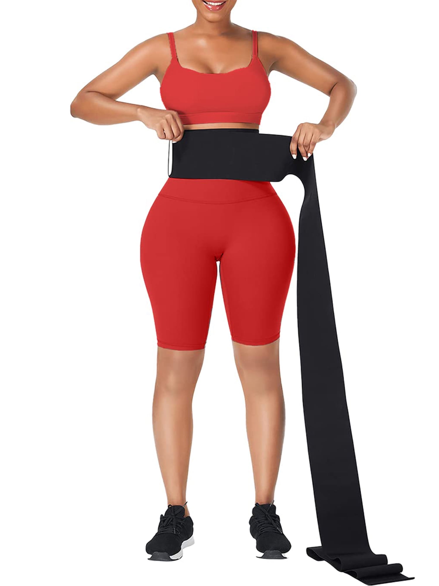 Lilvigor Waist Trainer For Women Plus Width Bandage Wrap Waist Trimmer