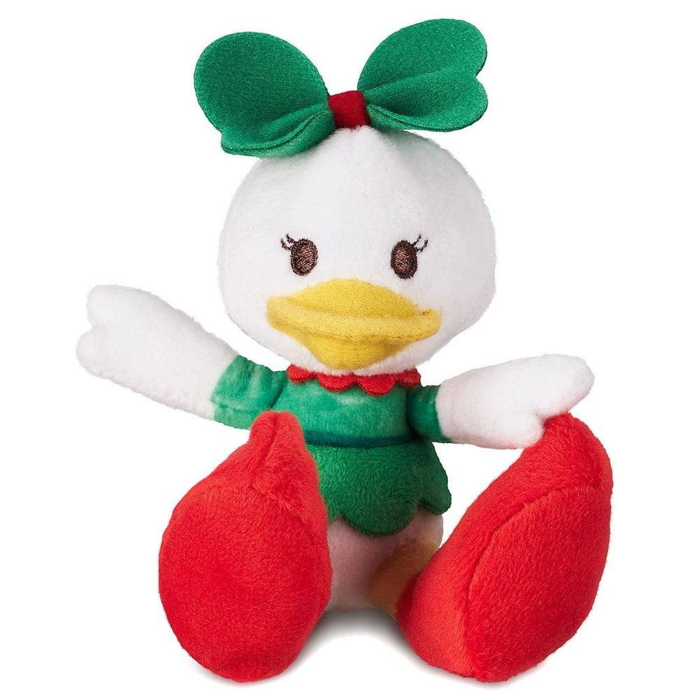 Disney Daisy Holiday Christmas Tiny Big Feet Plush Micro New With Tags ...