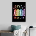 Equality Diversity Inclusion Wall Art, Social Justice Book Print, Book ...