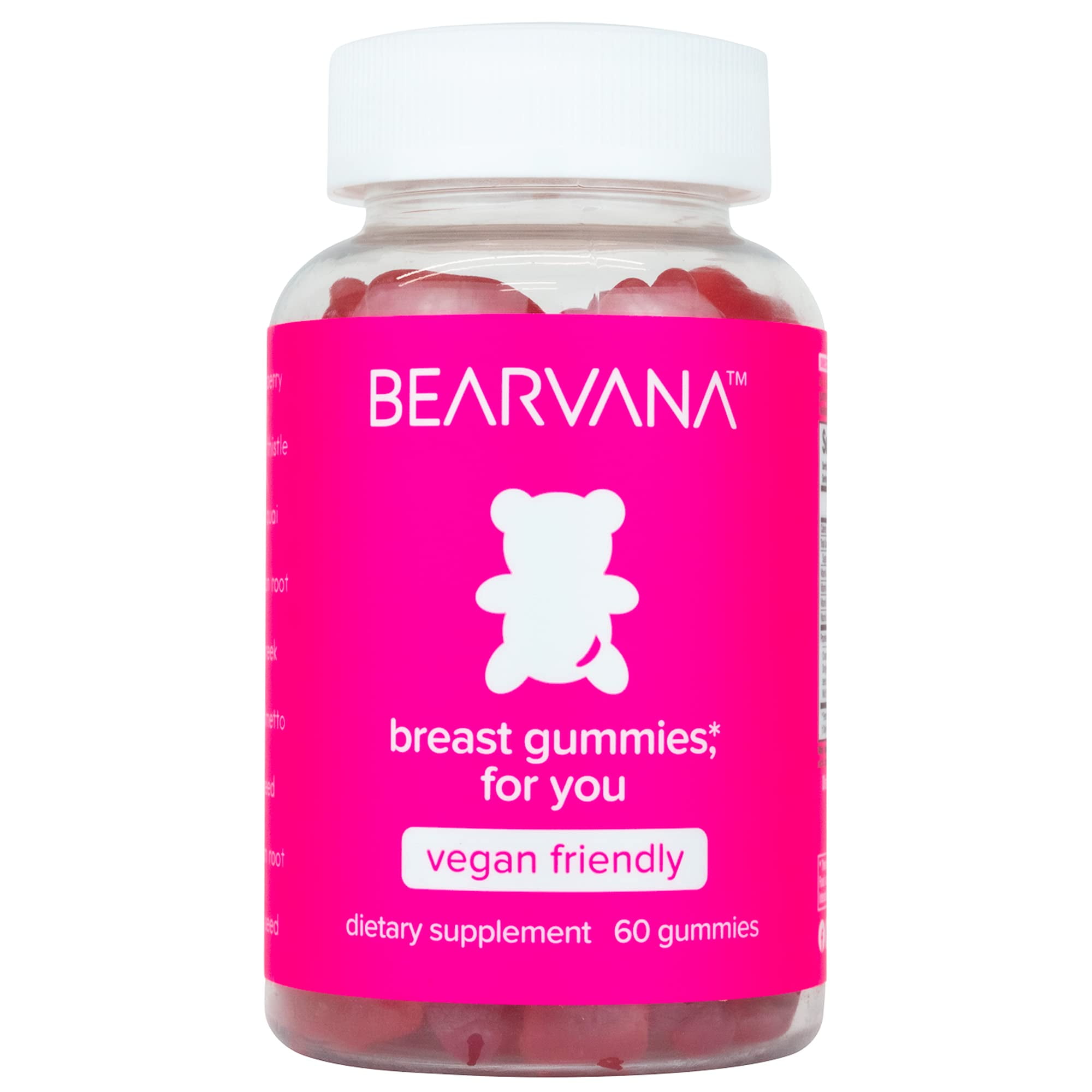 BEARVANA Gummies for You Herbal Pink - Supplement for Women - Delicious ...