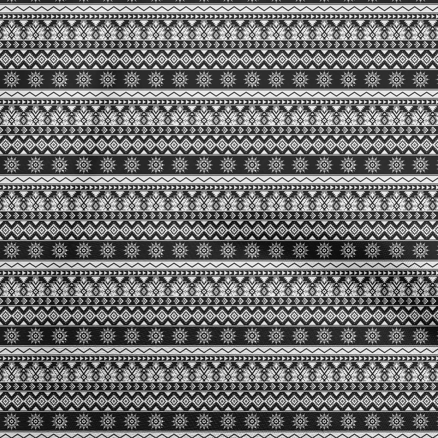 oneoone-polyester-spandex-black-fabric-tribal-sewing-material-print
