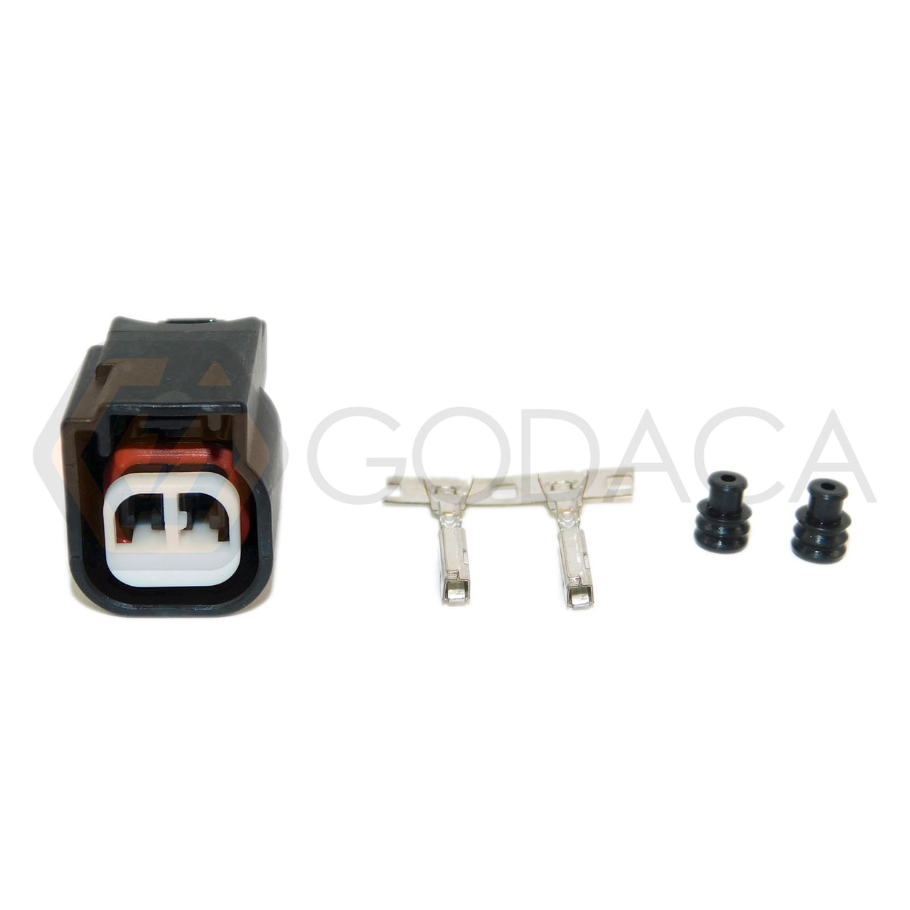 1x Connector 2-way for A/C Compressor WPT-1052 w/out wire - Walmart.com