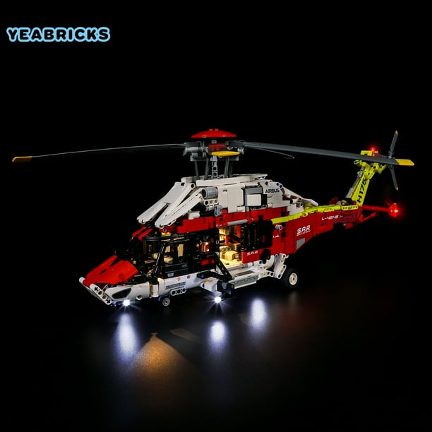 YEABRICKS LED Lighting Kit Compatible with Legos Technic Airbus H175 ...
