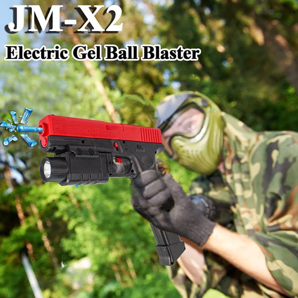 Buy Gel Blaster JM-X2 Electric Gel Ball Blaster for Outdoor Activities ...