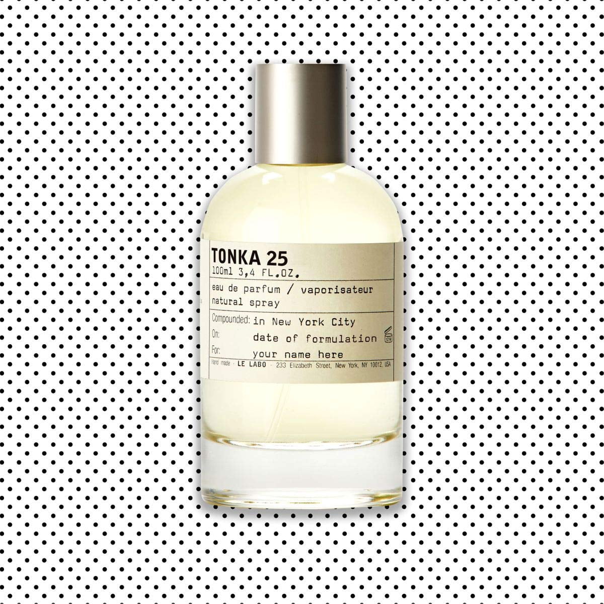 Perfume Le Labo Tonka 25 Eau de Parfum, 100 ml, para unisex | Walmart ...