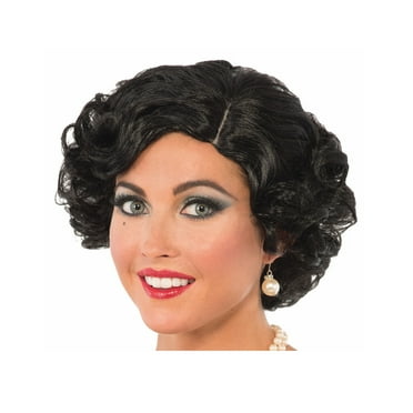 Flapper Wavy Wig (Black) - Walmart.com