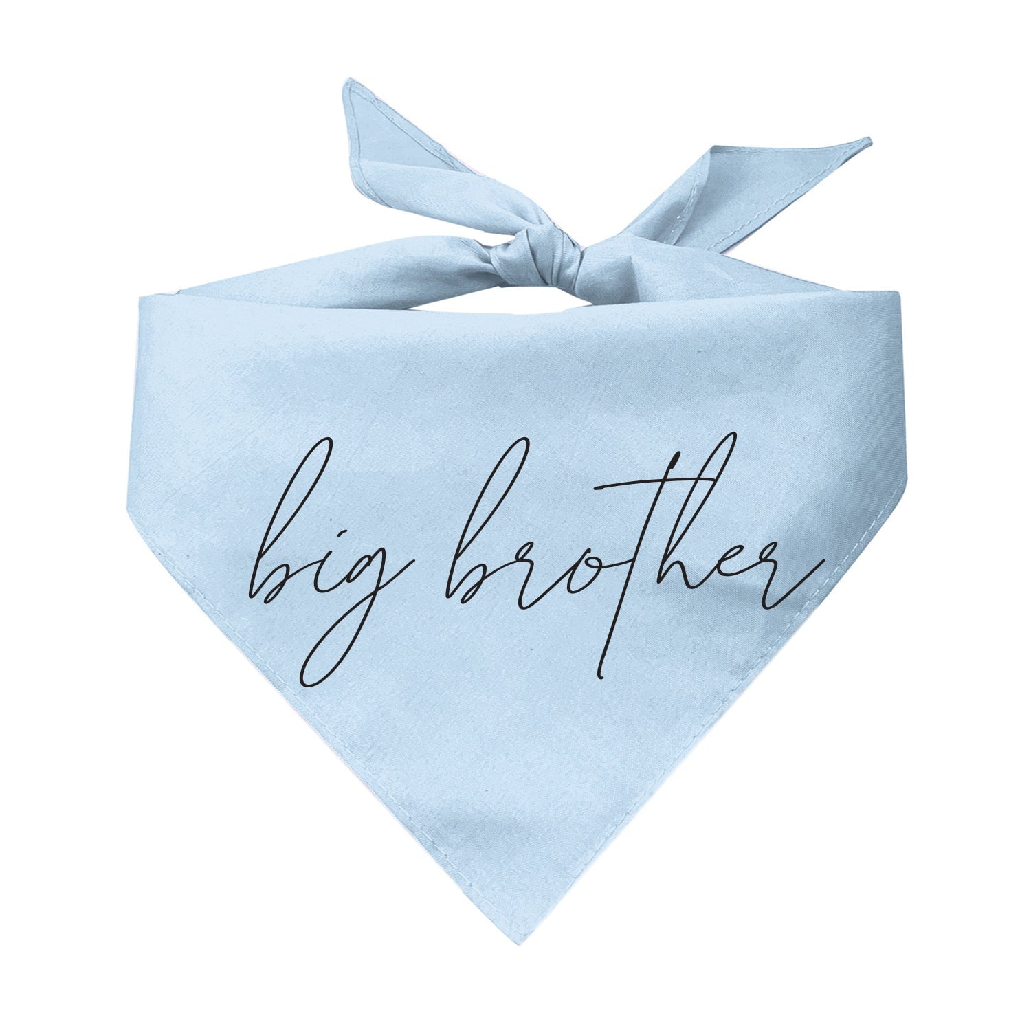 Big Brother Script Triangle Dog Bandana - Walmart.com