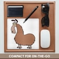 3dRose, Goofy Llama Cartoon, MousePad - Walmart.com
