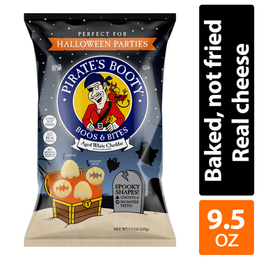Pirate's Booty Aged White Cheddar Puffs, 18 Ounce Family Size Bag ...