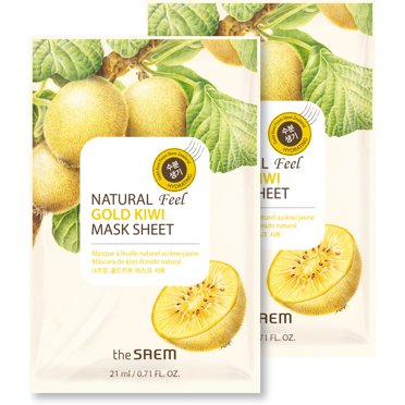 Natural Blueberry Sheet Mask, 2 Pack - Walmart.com