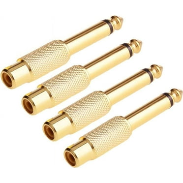Rca Ah216r 3.5mm Jack To 1/4" Plug Adapter - Walmart.com