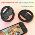 Switch Steering Wheel for Switch2 (2025), Racing Steering Wheels for ...