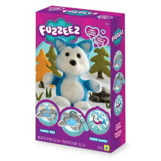 Fuzzeez Felt Kit-Husky Dog - Walmart.com