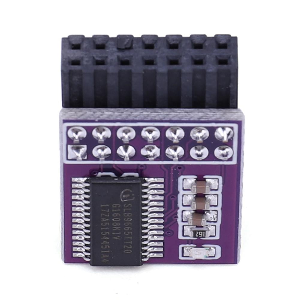 14Pin Encryption Remote Card LPC Interface GC-TPM2.0 Mini for WIN11 ...