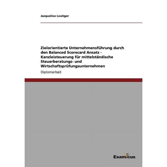 Balanced Scorecard - Ein Erfolgsmodell? - Walmart.com