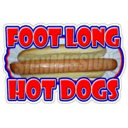 12 in. Hot Buttered Popcorn Concession Decal Sign with Cart Trailer ...