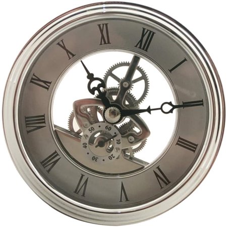 yayagoli Clock Inserts, Transparent Skeleton Clock Inserts Recessed ...