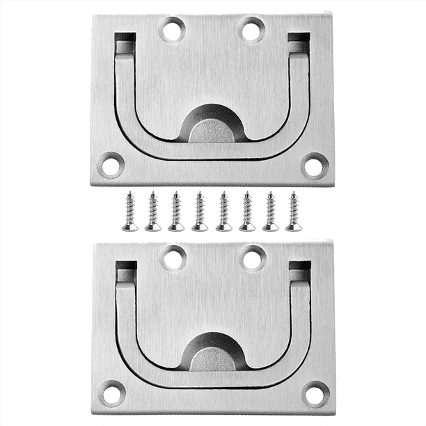 ckepdyeh 316 Stainless Steel Hatch Pull Lift Boat Ring Hatches Pull ...