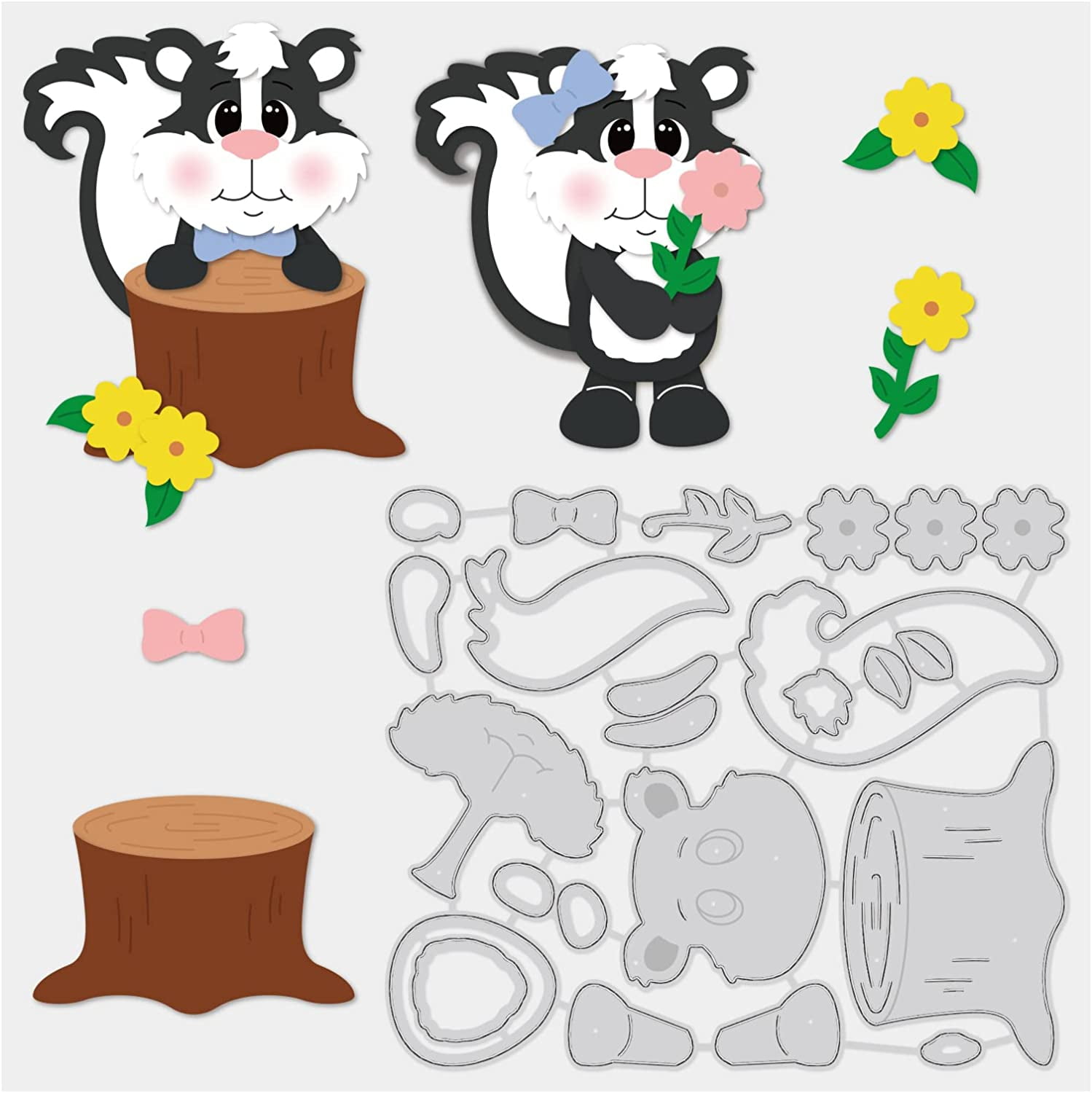 Wooden Skunk Cut Out Patterns