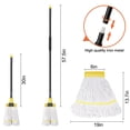 Commercial Heavy Duty Industrial Mop With Extra Replacement Head 60 ...