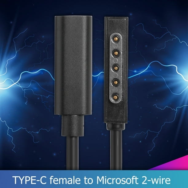 TB&W 65W PD Fast Charging USB C Female Adapter Cable for Microsoft ...