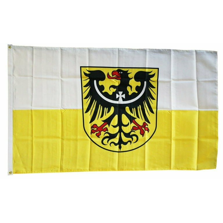 Duchy Of Silesia Flag Unique Print 3x5 Ft 90x150 Cm Size, 56% OFF