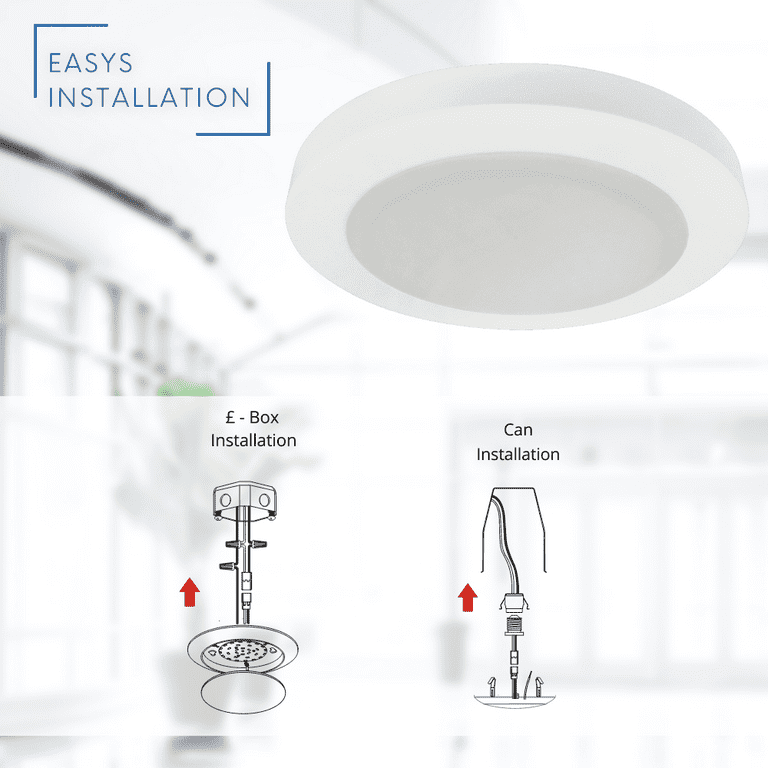 6 Led Surface Mount Ceiling Lights | Shelly Lighting
