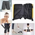 2 Styles 20mm Wide Black Silicone Non-Slip Elastic Band Rubber Stretch ...