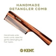 Kent 91T Detangler Combs for Women Wide Tooth Hair Comb for Curly and ...