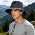 Bainana Sun Hat For Women Men Wide Brim Soft Breathable Foldable Bucket ...