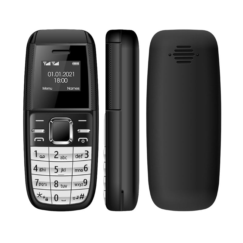 BM200 Mini Phone 0.66-Inch Screen MT6261D Gsm Quad Band Pocket Mobile Phone with Keypad Dual Sim ...