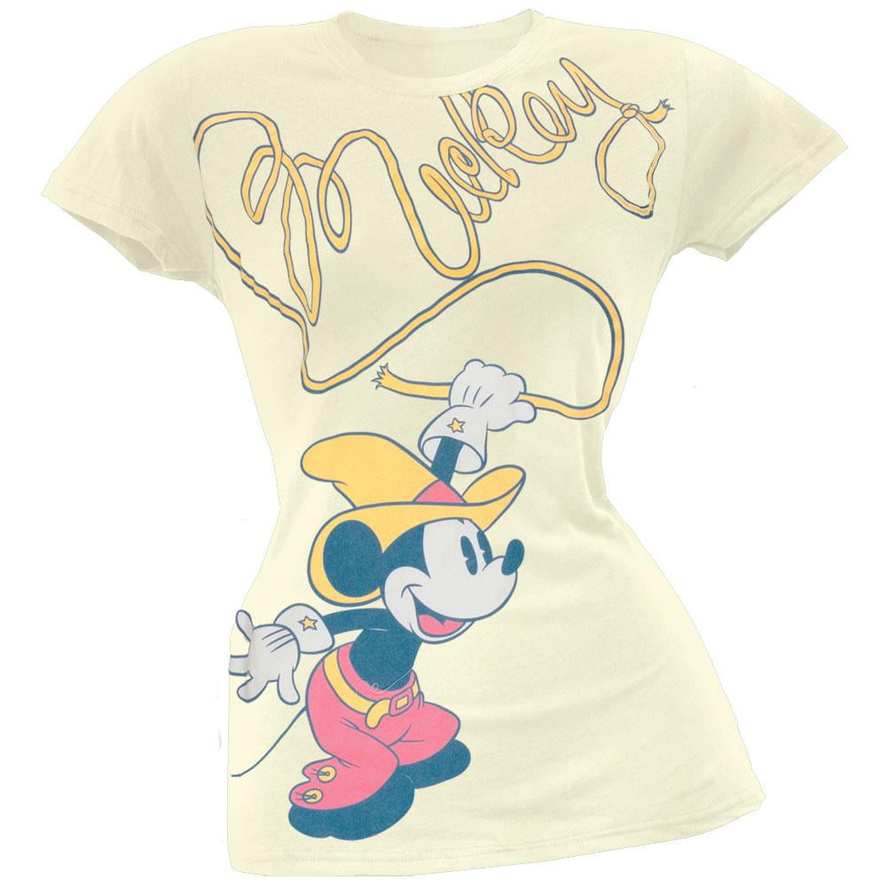 Mickey Mouse - With Whip Juniors T-Shirt | Walmart Canada