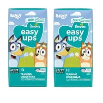 Pampers Training Pants - Easy Ups Boys & Girls Bluey - Size 6T-7T, 13 ...