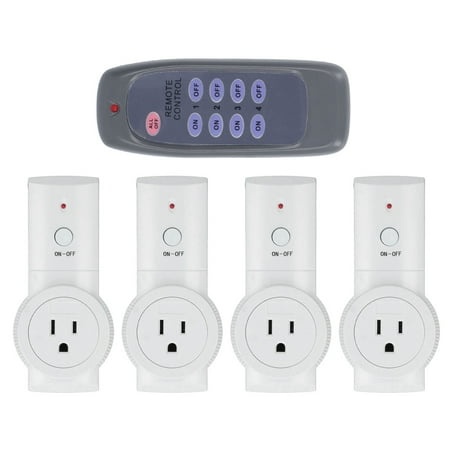 Power Outlet Socket, Wireless Remote Control Electrical Outlet ...