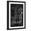 "Paper Clip 1899 Black Paper" Framed Painting Print - Walmart.com