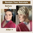Phocas Short Blonde Wigs For White Women Highlight Layered Pixie Cut