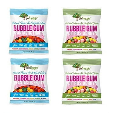 Tree Hugger Bubble Gum, Fantastic Fruit, 2 Oz. - Walmart.com
